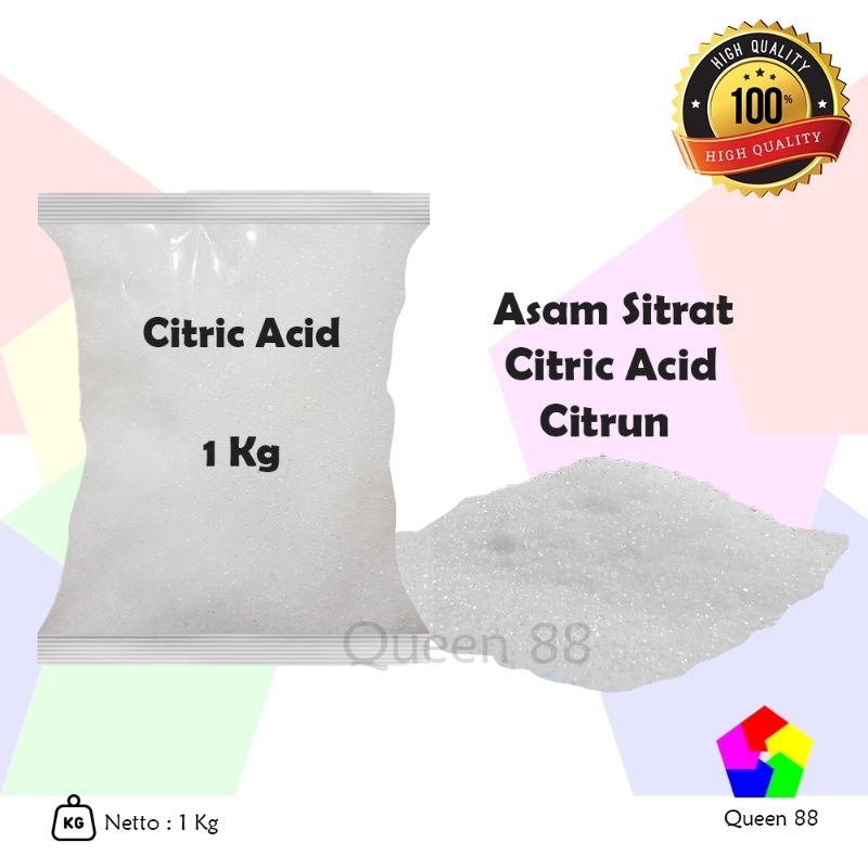 Jual Citric Acid 1Kg / Sitrun 1Kg / Citrun 1Kg / Asam Sitrat 1Kg Murah ...