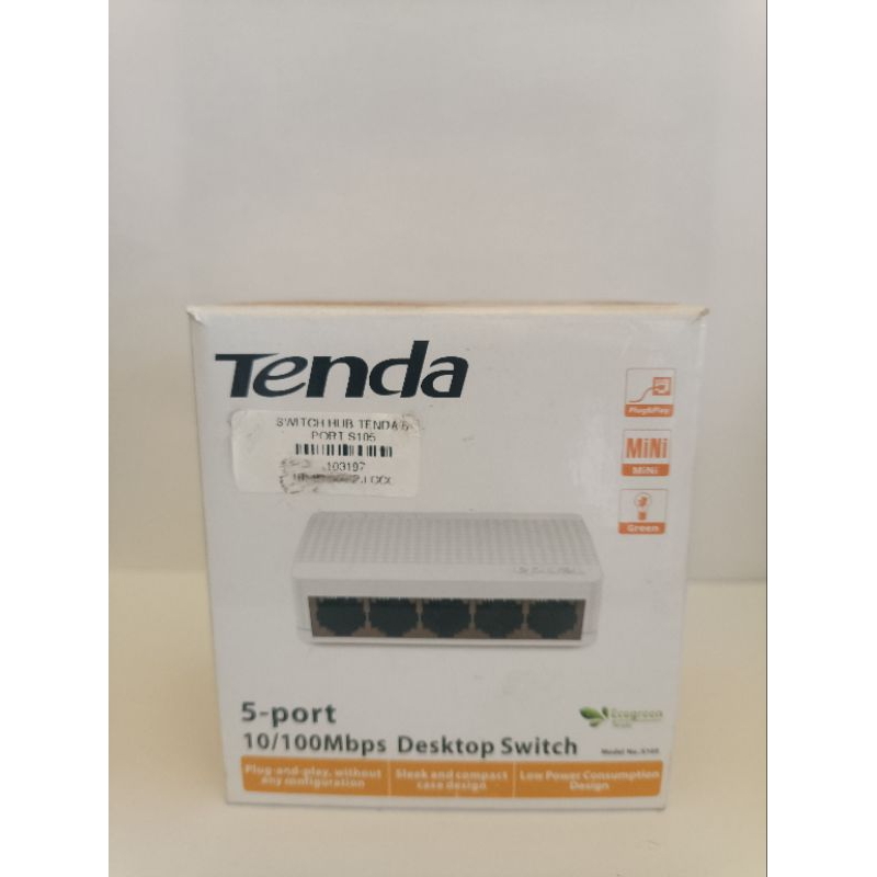 Jual Switch Hub Tenda 5 Port 10/100Mbps | Shopee Indonesia