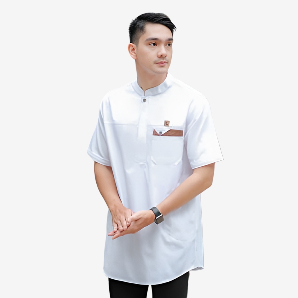 Jual BARS CLOTH.CO Baju Lebaran Couple Pasangan 2024 Kemeja Koko Ayah ...
