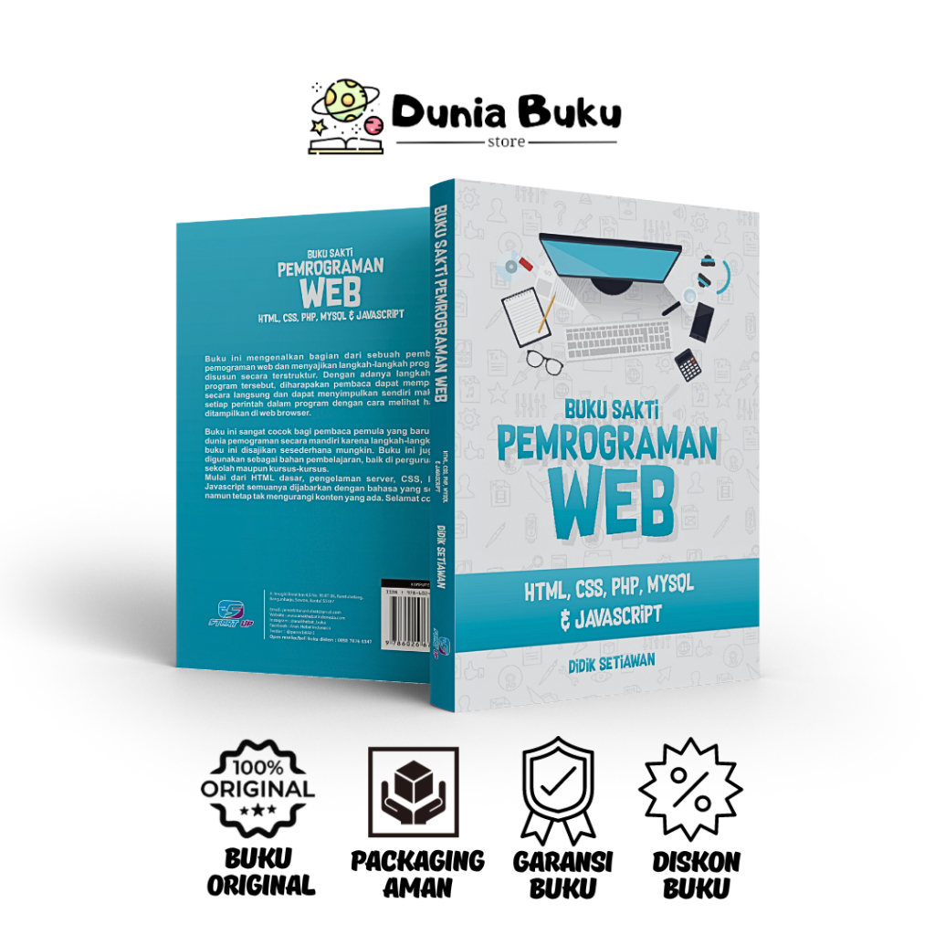 Jual anak hebat indonesia buku sakti pemrograman web: html, css, php, mysql & javascript -didik ...