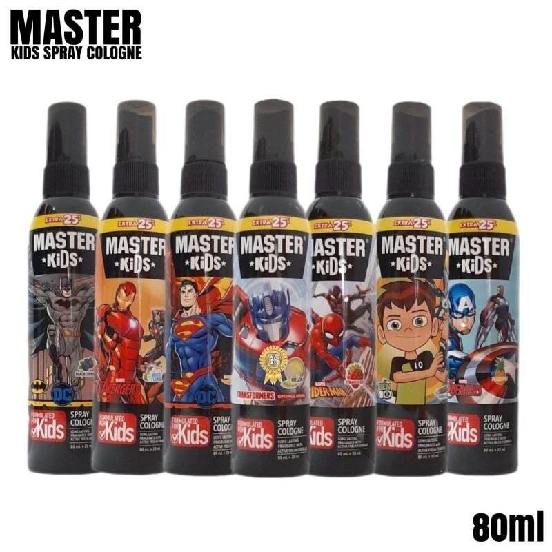 Jual Kino Master Kids Spray Cologne 80ml BPOM (Satuan) | Shopee Indonesia