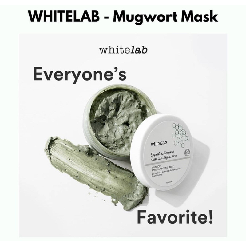 Jual WHITELAB MUGWORT MASK / masker mugwort whitelab | Shopee Indonesia