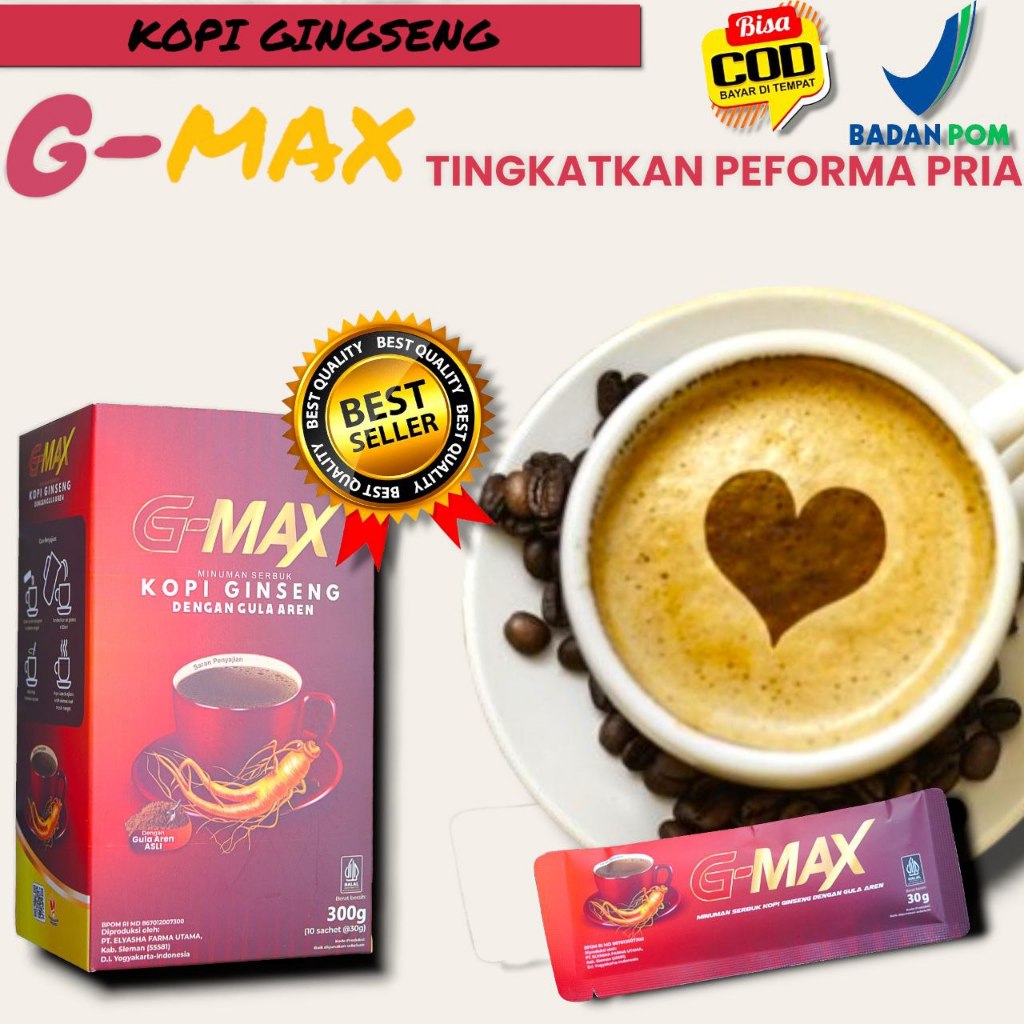 Jual ( 1 PAKET ) Kopi G-MAX Kemasan BOX Sachet Original 100% Paket ...