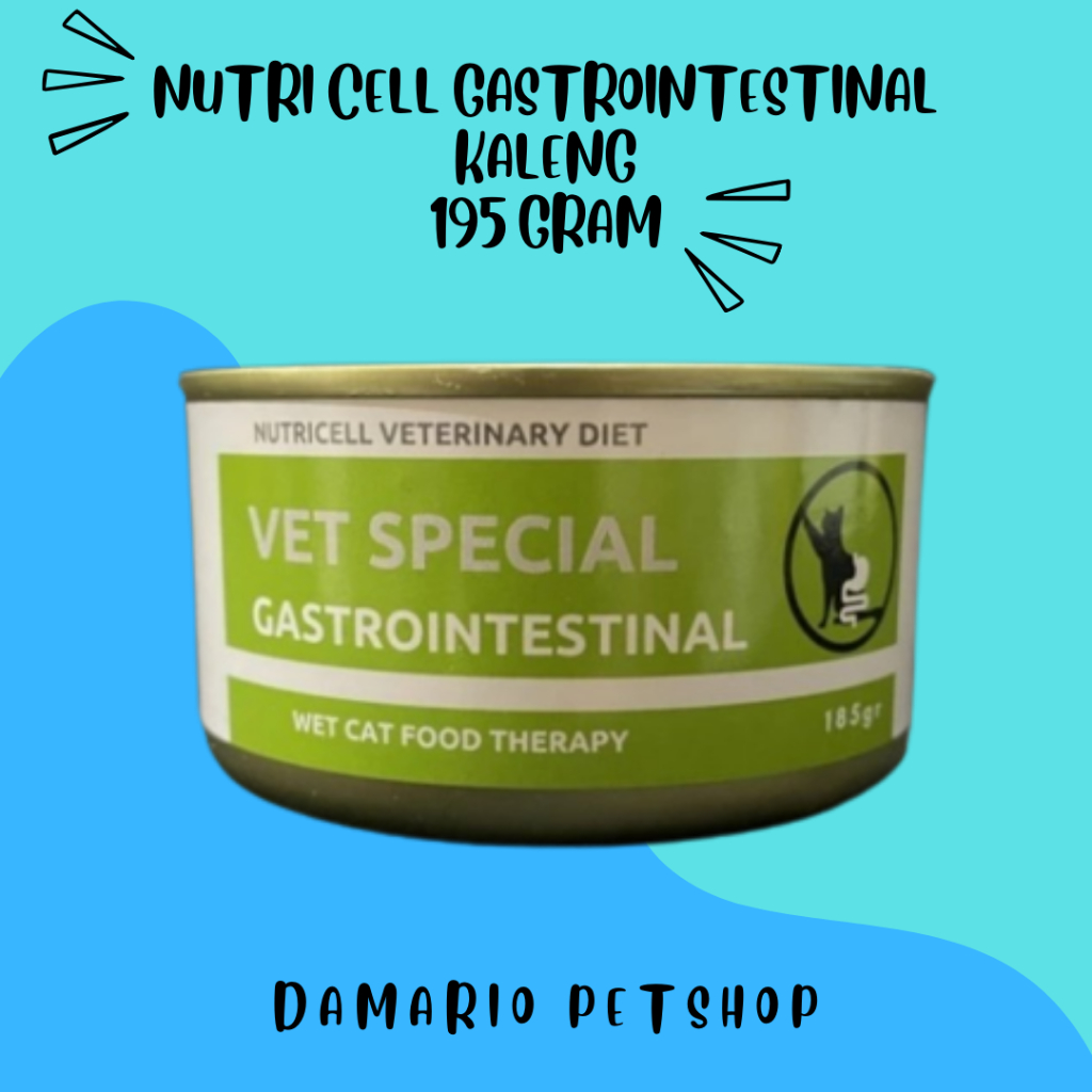 Jual NutriCell Vet Gastrointestinal Kaleng 185 gr Sama Seperti RC ...