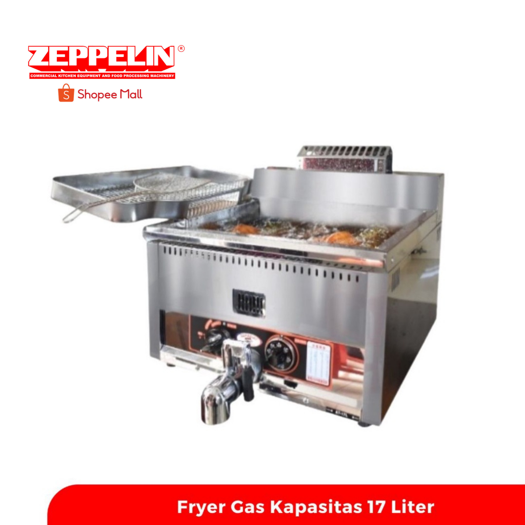Jual Zeppelin Fryer Gas 17 L (ZP-17GF/TW) | Shopee Indonesia
