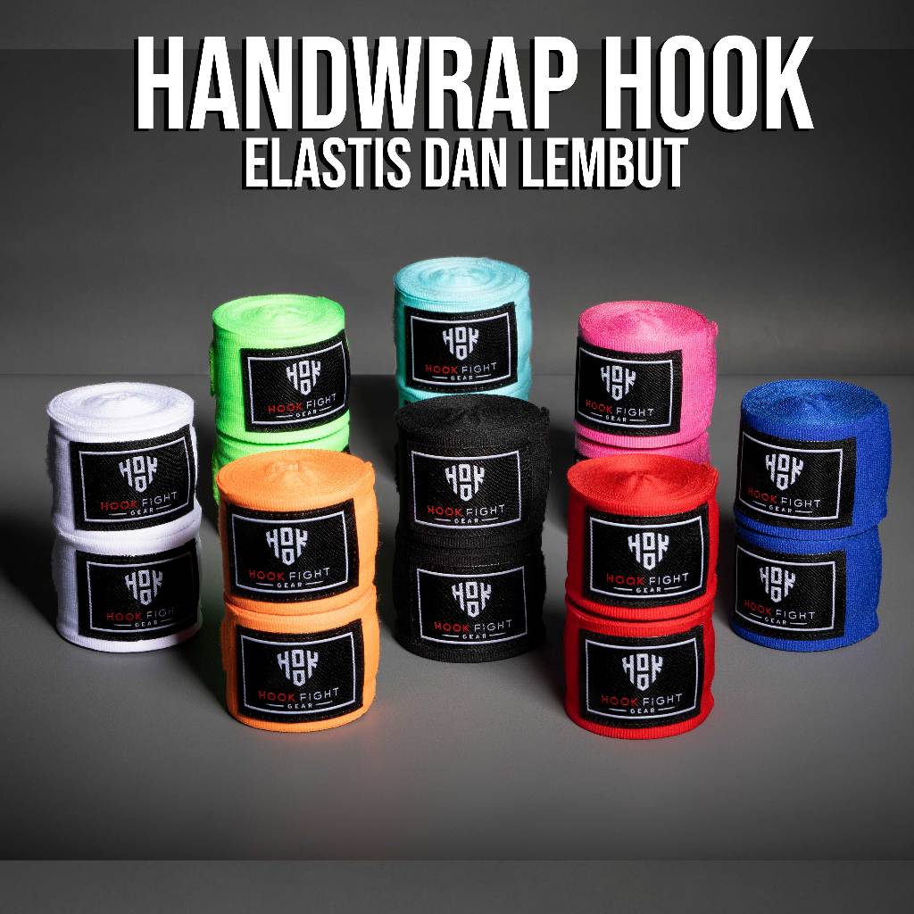 Jual Handwrap Muay Thai Hook Fight Gear, Hand Wrap Boxing Hook, Handwrap Tinju Hook, Boxing Wrap ...