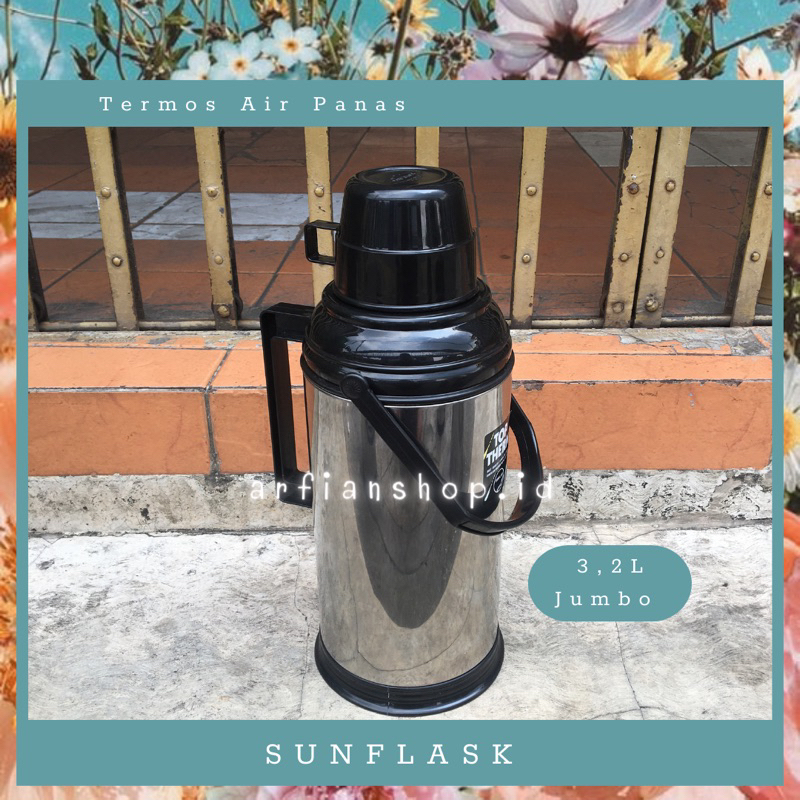 Jual Termos Air Panas Body Stainless 2 Liter, 2,5 Liter, 3,2 Liter ...