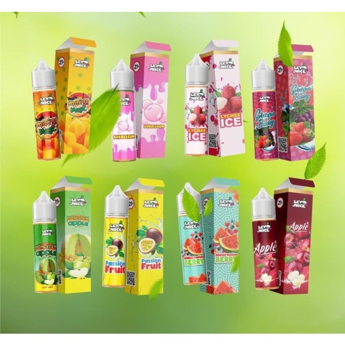 Jual LIQUID LCV JUICE FRUITY SERIES FREEBASE 60ML AUTHENTIC LCV JUICE ...