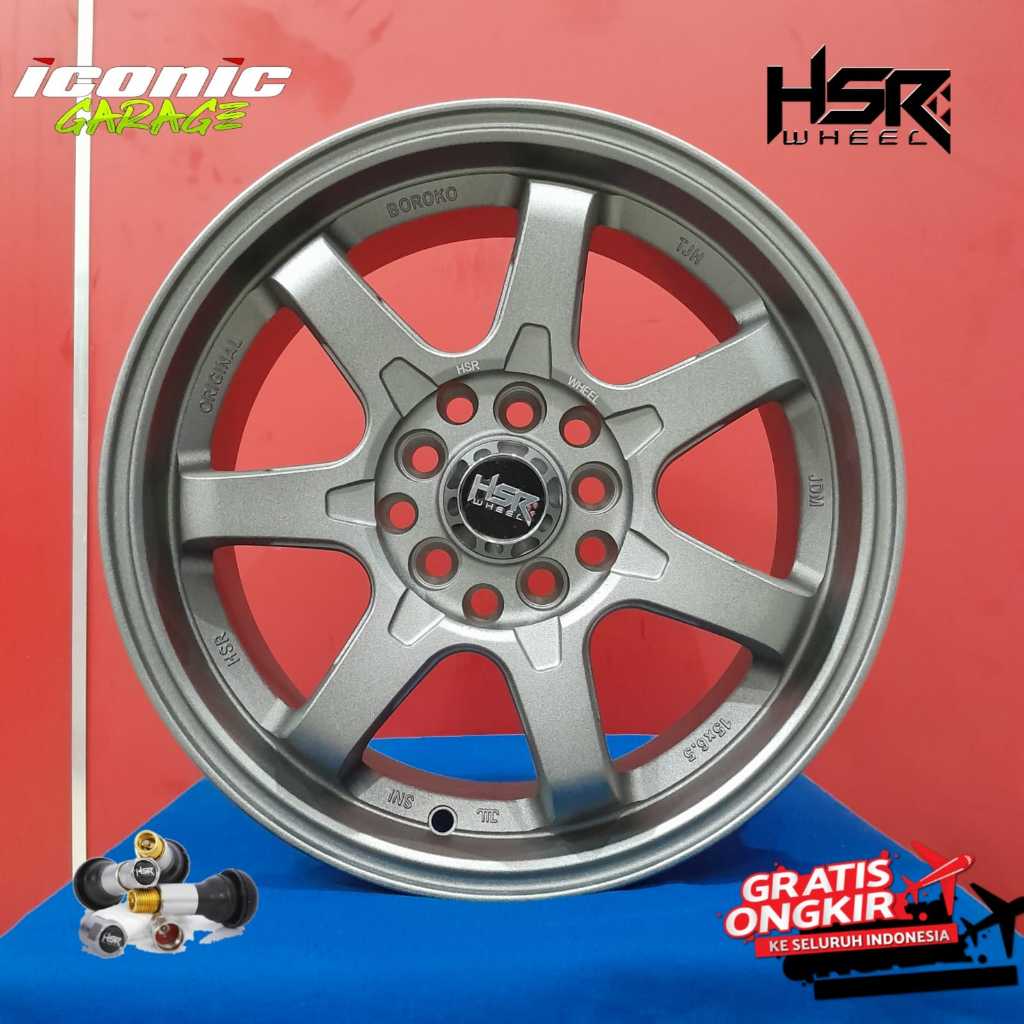 Jual velg roriginal HSR BOROKO TJH ring15 mobil grandmax,l300,innova,ertiga, dll | Shopee Indonesia