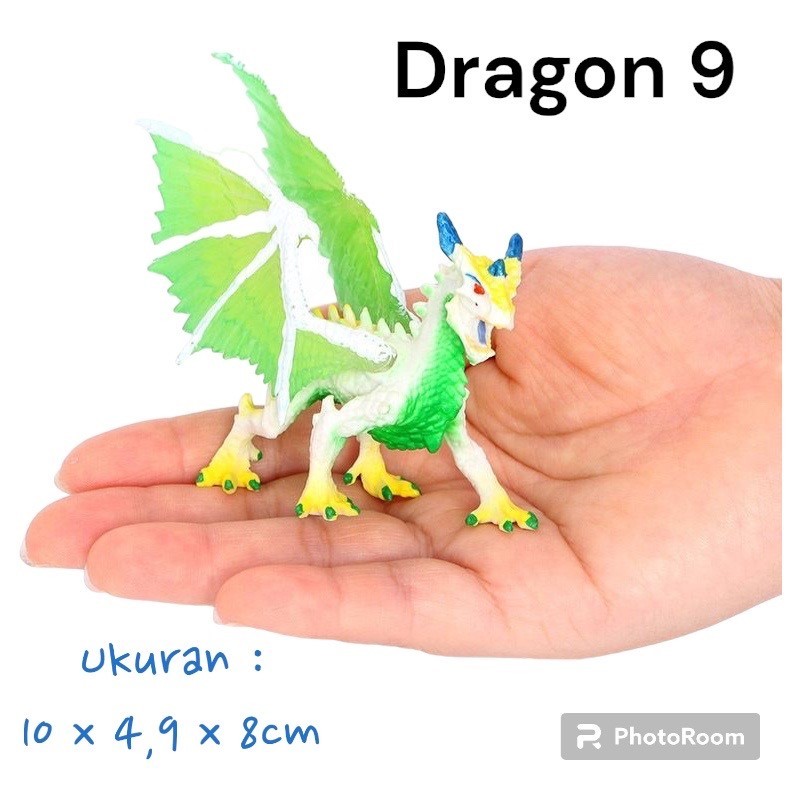 Jual Mainan Figurin Naga Terbang Dragon Dinosaurus Realistis Bahan PVC ...