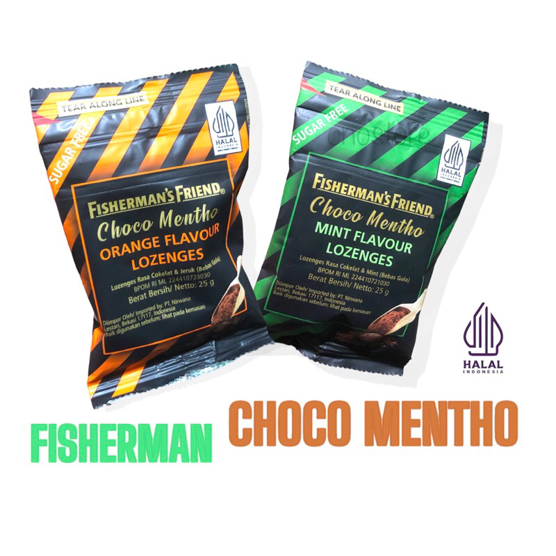 Jual Permen Fisherman’s Friend Choco Mentho 25 gram | Shopee Indonesia