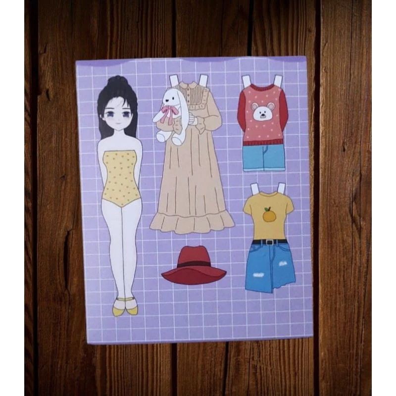 Jual KIYOWO BP BPAN//ORANG ORANGAN//PAPER DOLL//MAINAN KERTAS//MAINAN JADUL | Shopee Indonesia