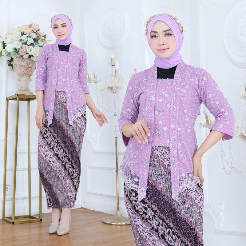 Jual (Kintani Kebaya) SETELAN KEBAYA PAYET MODERN - KEBAYA KUTU BARU MODERN - KEBAYA LAMARAN ...