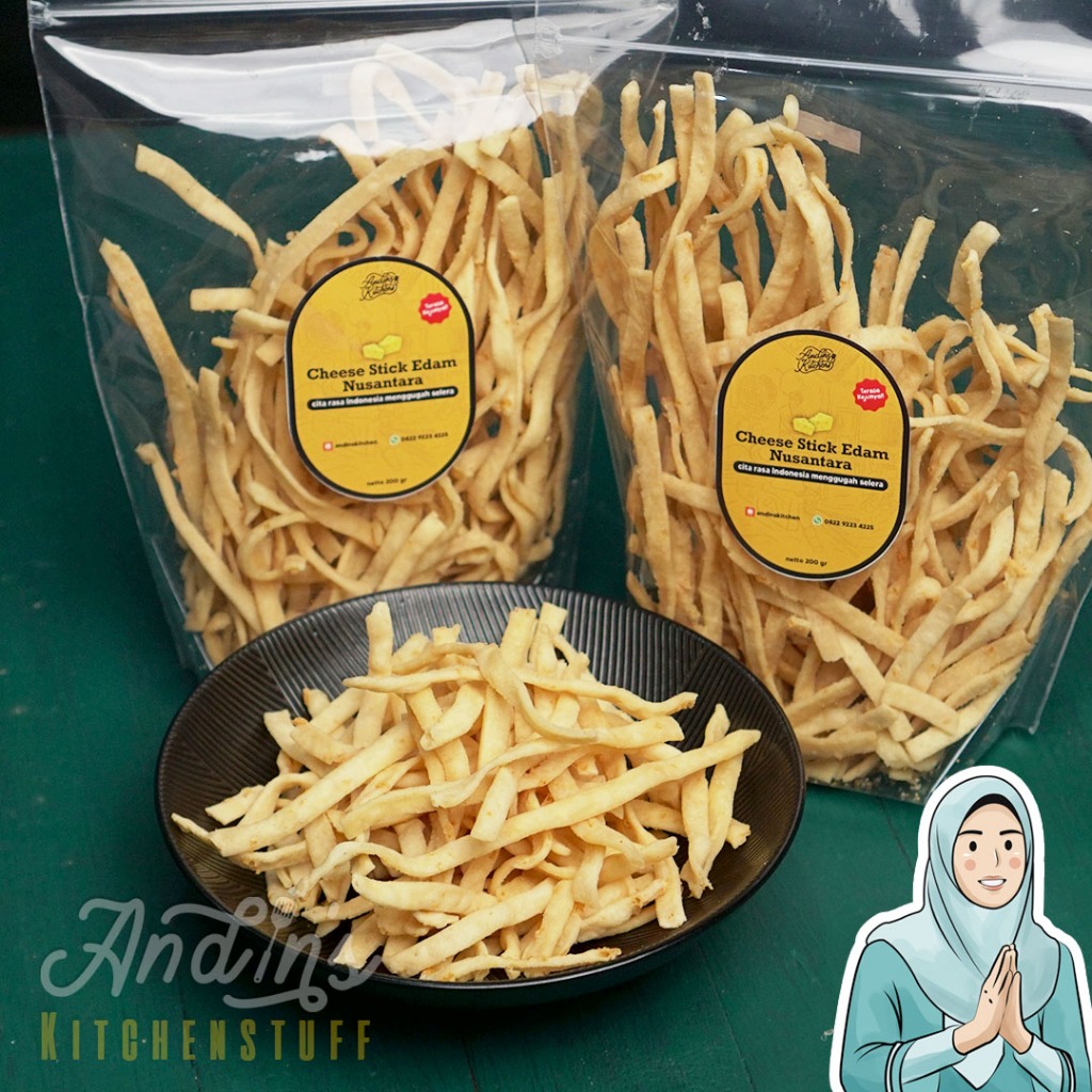 Jual Cheese Stick Edam Nusantara 200 gram - Renyah dan Keju Edam nya ...