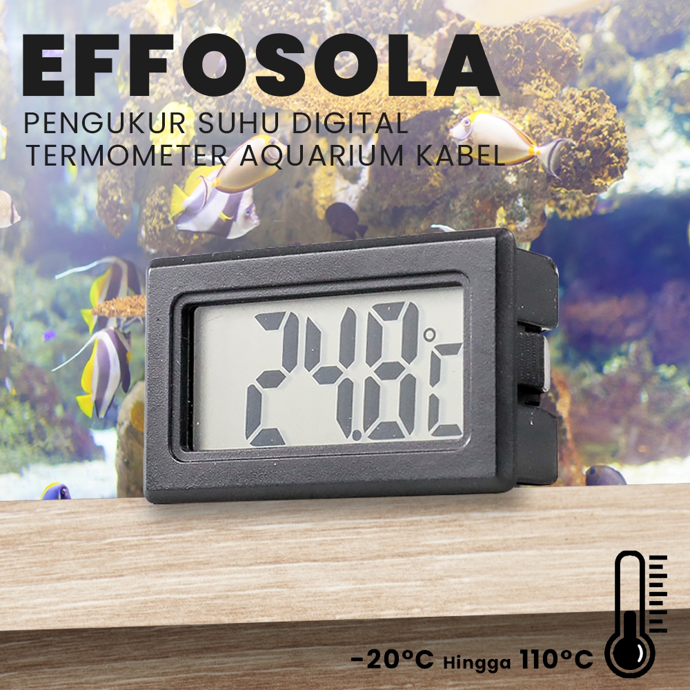 Jual Termometer Pengukur Suhu Digital Akuarium Kabel 1M - TPM-10 ...