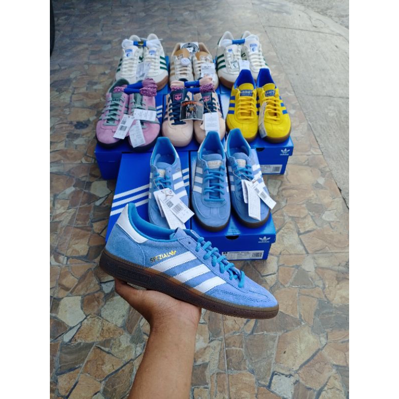 Jual Adidas Original Spezial ice blue | Shopee Indonesia