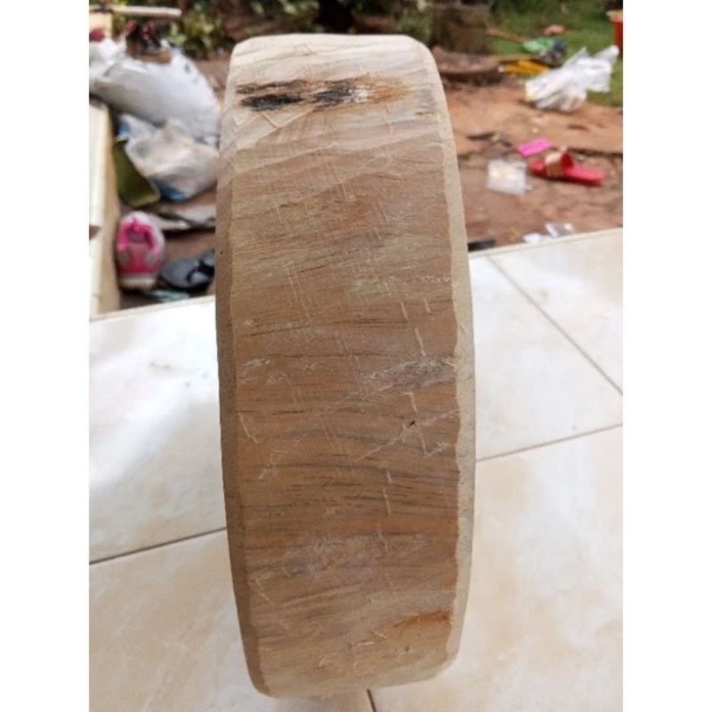 Jual talenan kayu mangga diameter 40 cm tebal 8cm | Shopee Indonesia