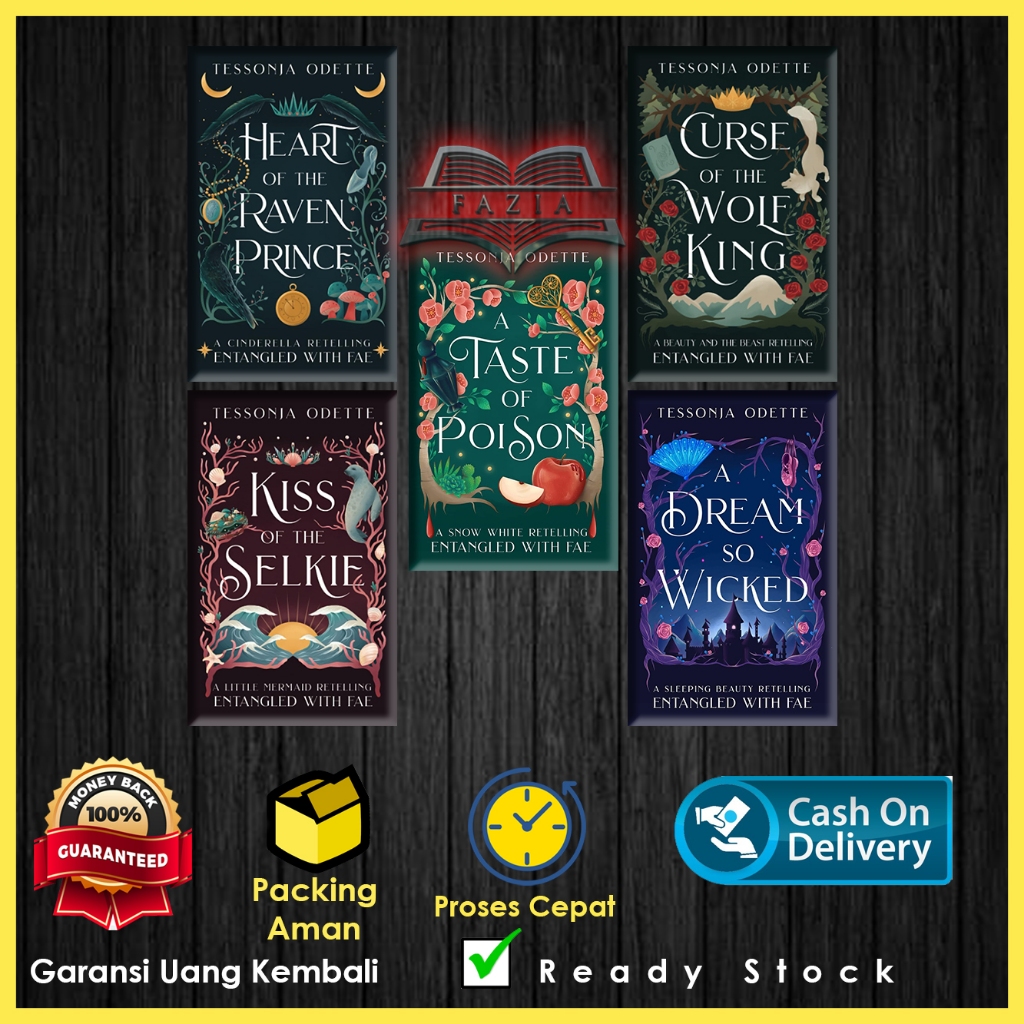 Jual Curse of the Wolf King - Heart of the Raven Prince - Kiss of the ...