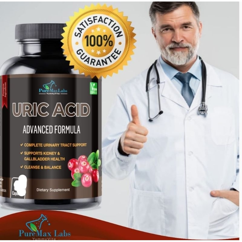 Jual URIC ACID Advanced Formula Kapsul Asam Urat Kandung Kemih Obat ...