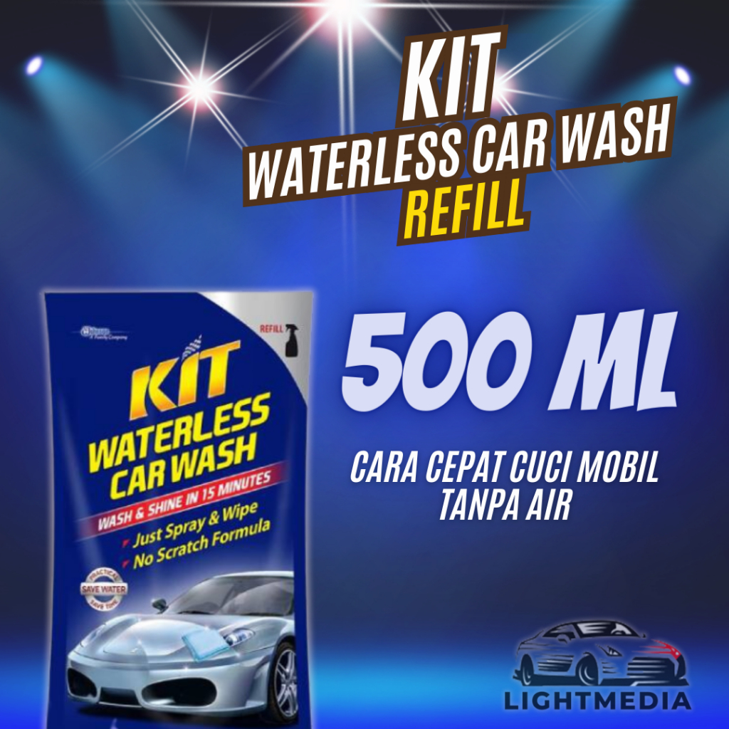 Jual kit waterless car wash 500 ml Refill | Shopee Indonesia