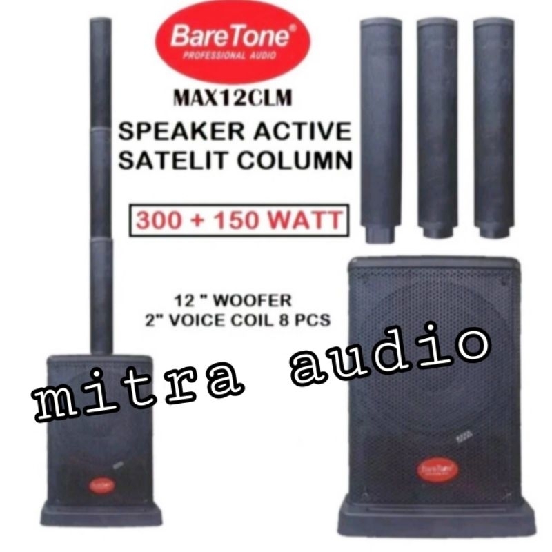 Jual Speaker column 12 Baretone max 12 clm max12clm max 12clm bluetooth ...