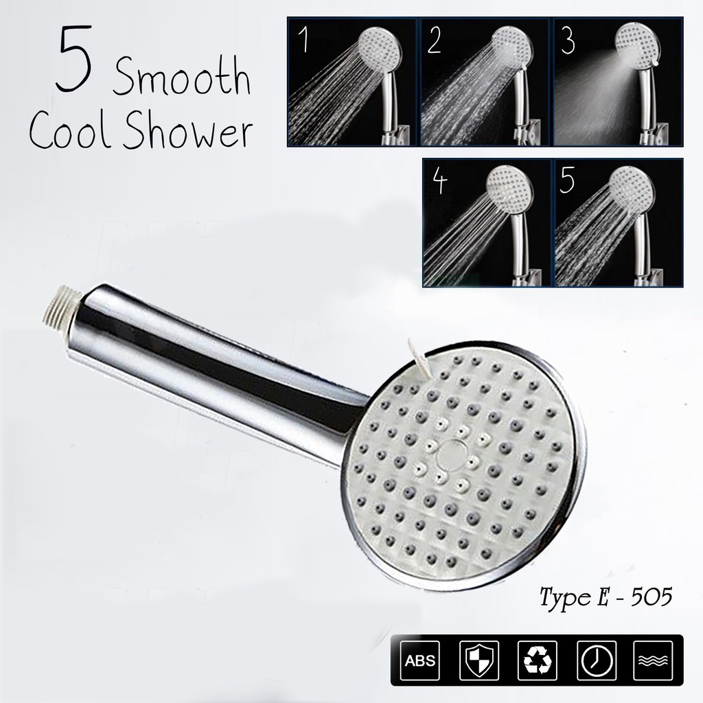 Jual Kepala Hand Shower Kamar Mandi 5 Mode Design German 505 | Shopee Indonesia