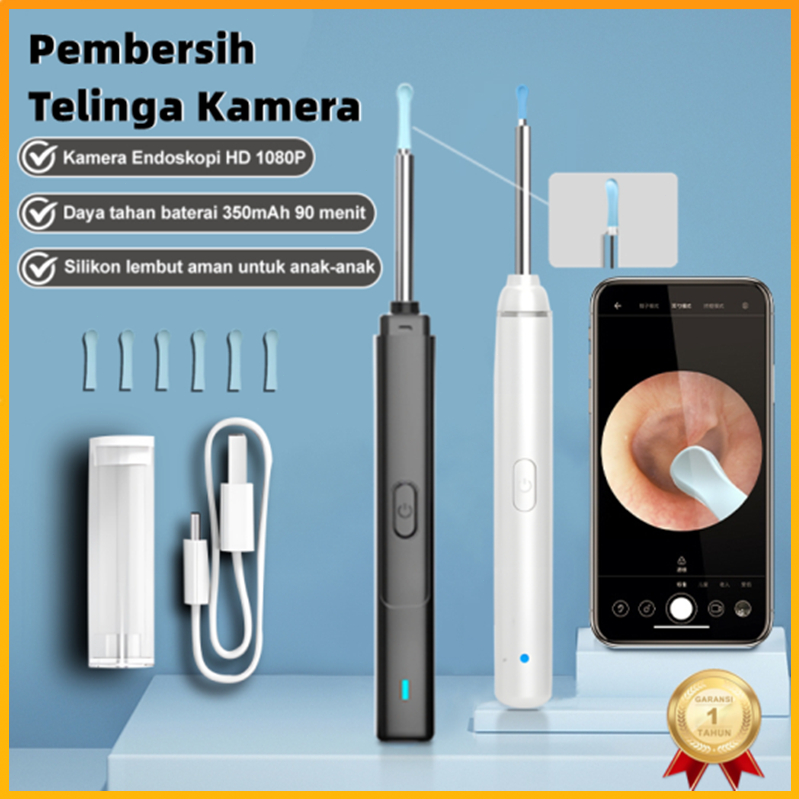 Jual UPUPIN Pembersih Telinga Korek Kuping Kamera Led Smart Visual Ear ...