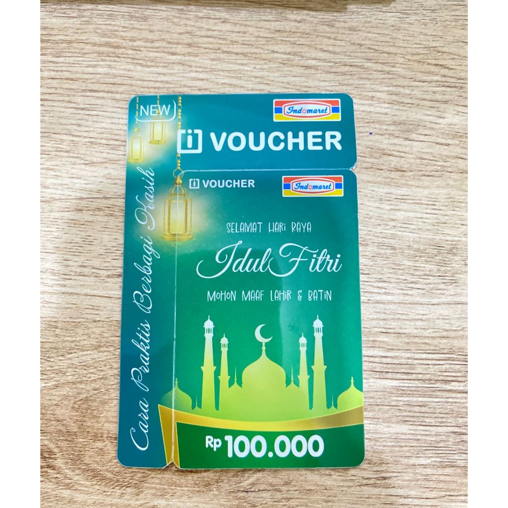 Jual VOUCHER INDOMARET PECAHAN 100 RIBU EXP 30 JUNI 2024 | Shopee Indonesia