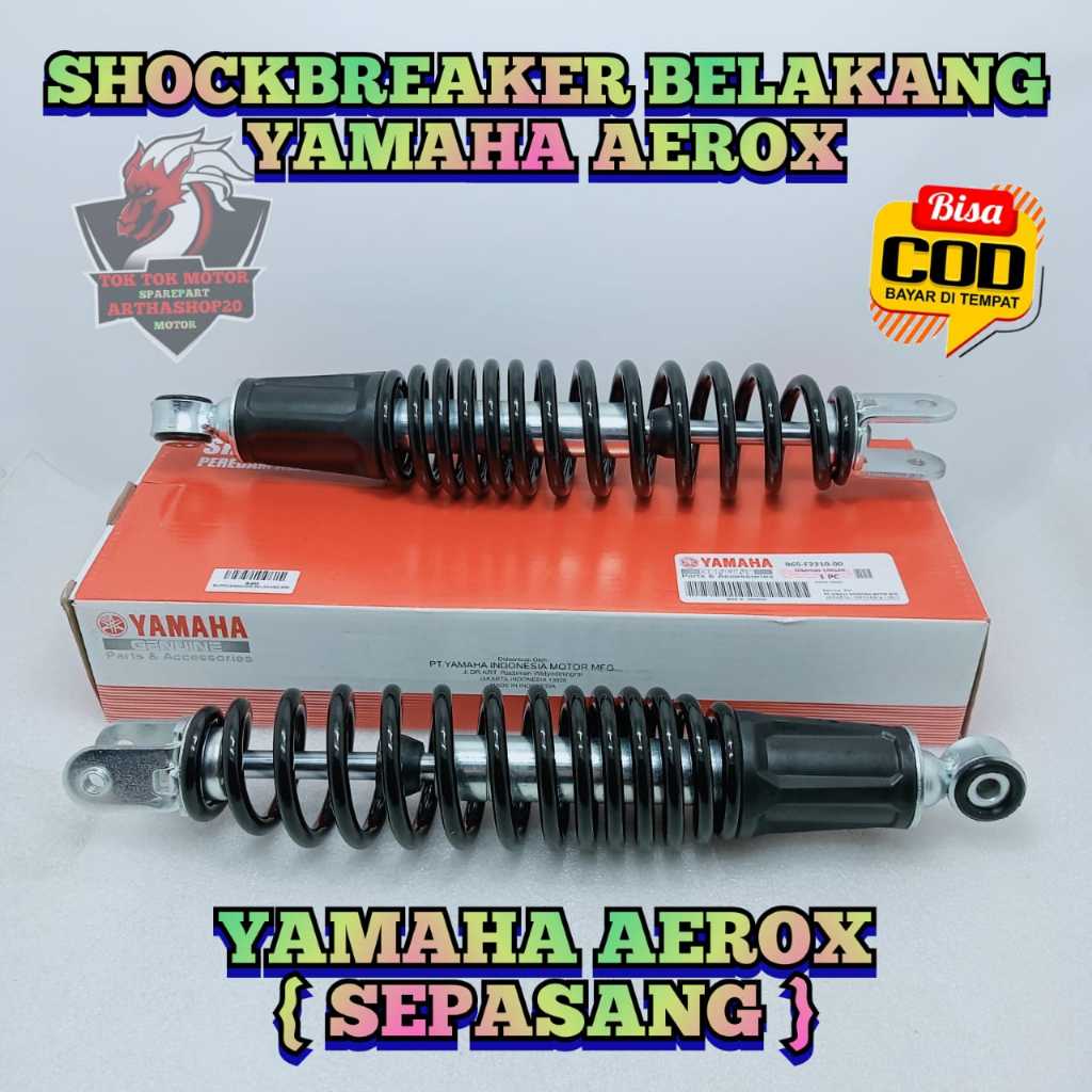 Jual Shock Belakang B65 asli original Motor Yamaha Aerox 155 Old / Lama , Aerox 155 New ...