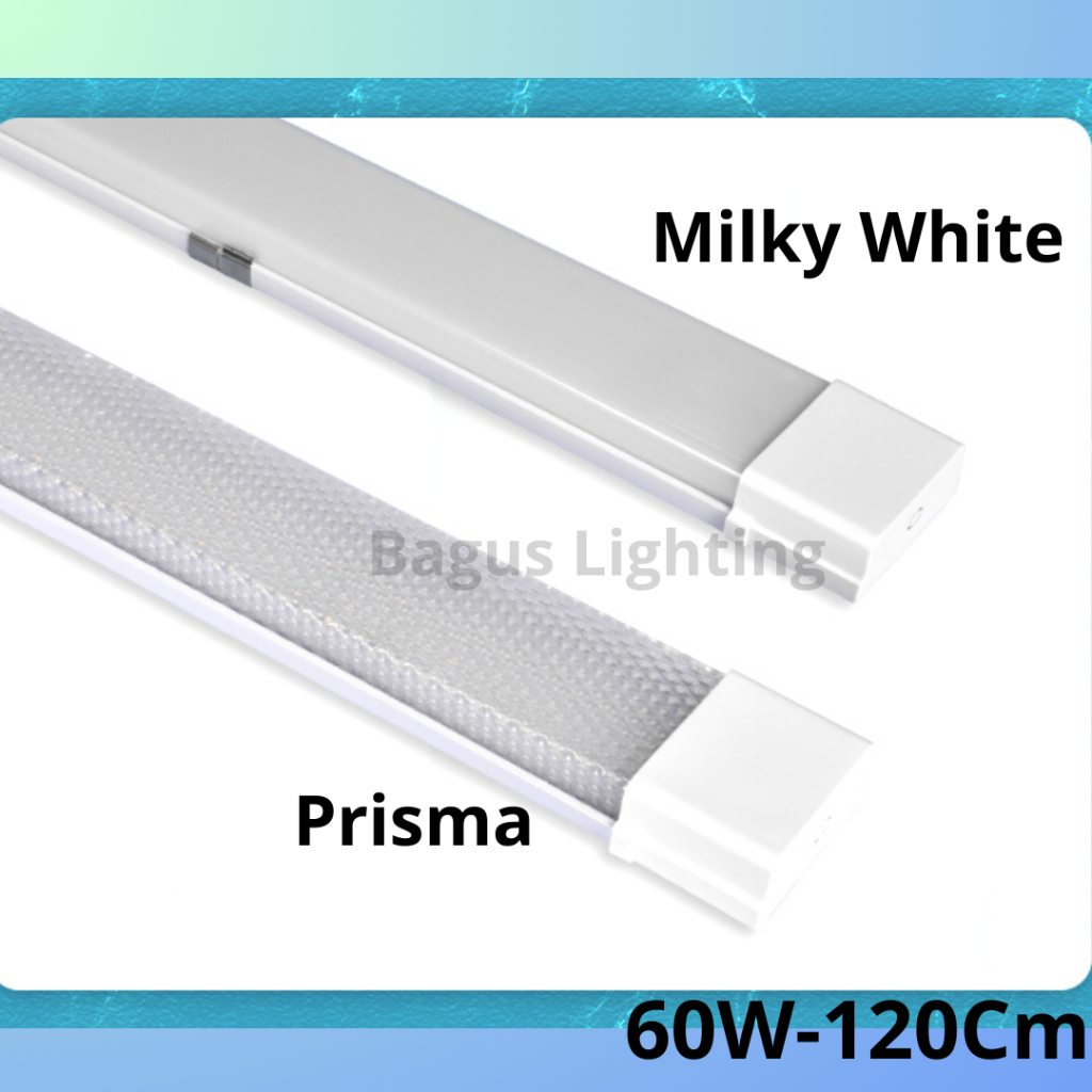 Jual Lampu TL Slim T8 LED Kotak Lampu Tube Light Linear 30W 60W ...