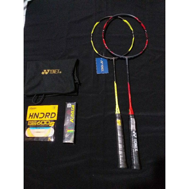 Jual Raket Badminton Yonex Arcsaber 7 pro dan 11 pro tarikan 30 Lbs Pemula dan pro. | Shopee ...