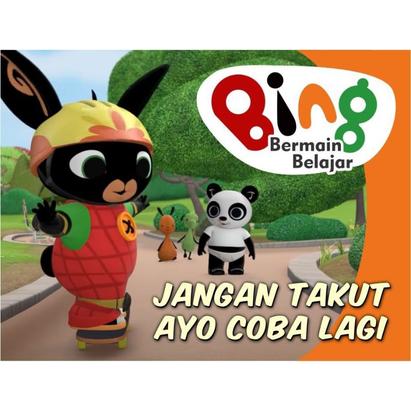 Jual Buku Komik Cerita Anak BING BUNNY Jangan Takut Ayo Coba Lagi ...