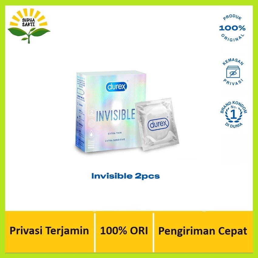 Jual Kondom Durex Invisible - Isi 2 | Shopee Indonesia