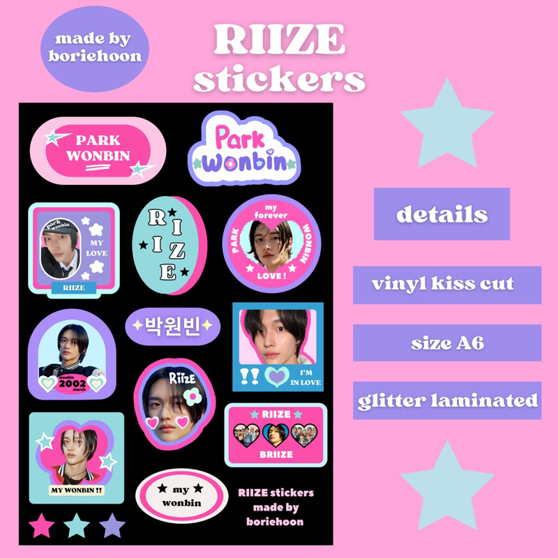 Jual Sticker RIIZE BRIIZE Stiker Deco KPOP Fanmade | Shopee Indonesia