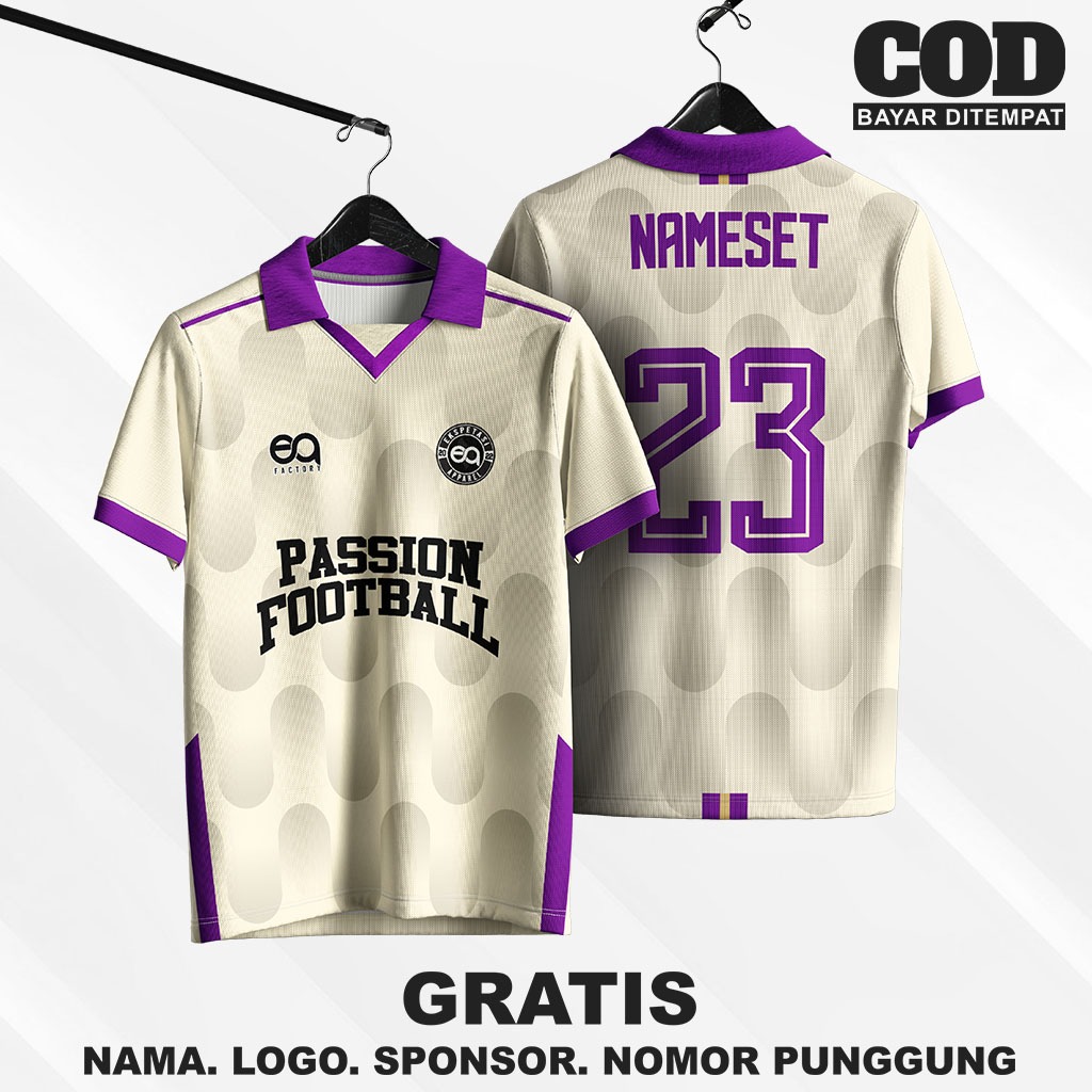 Jual Jersey printing futsal Retro Custom bisa satuan | Shopee Indonesia
