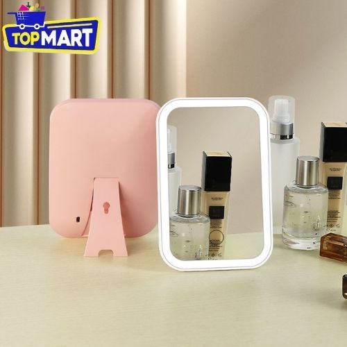 Jual Cermin Lampu LED Rechargeable Tombol Touch Screen Kaca Rias Make ...