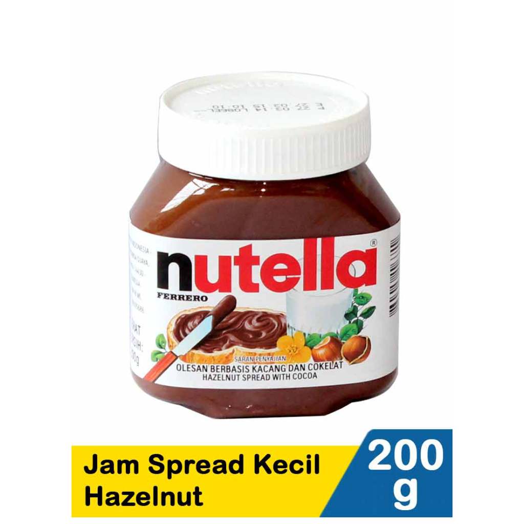 Jual Nutella Hazelnut Cocoa Spread 200 gr | Shopee Indonesia