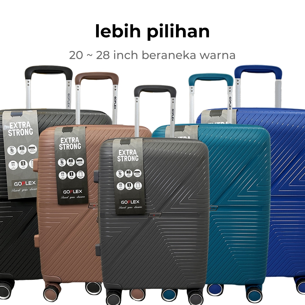 Jual Koper GOFLEX GF-301E 20 Inch 24 Inch 28 Inch Bahan polypropylene ...