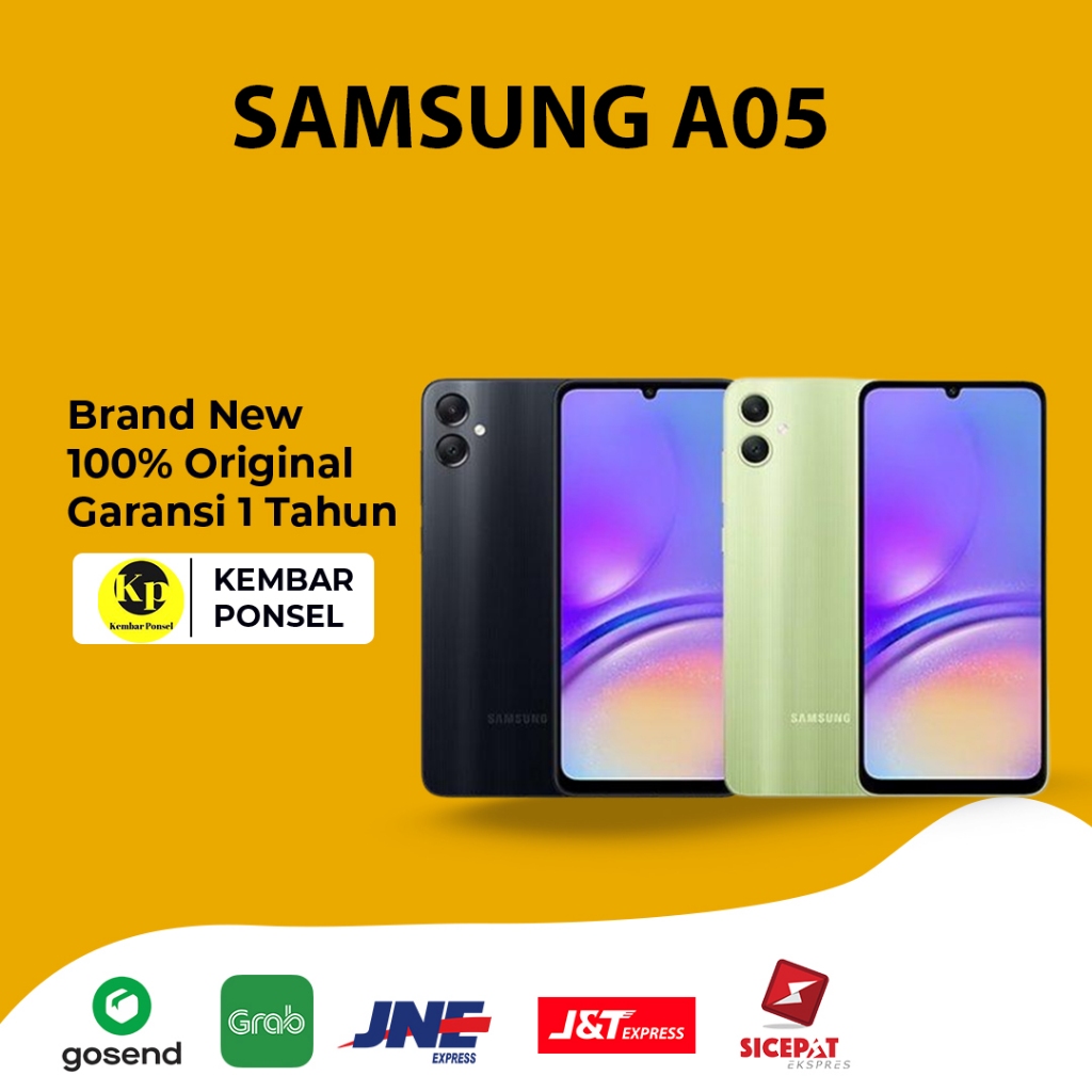 Jual SAMSUNG GALAXY A05 4/64GB, 4/128GB & 6/128GB GARANSI RESMI ...