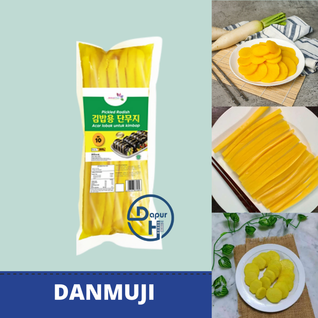Jual DANMUJI Stick & Slice Acar Lobak Korea 300 g | Untuk Kimbab ...
