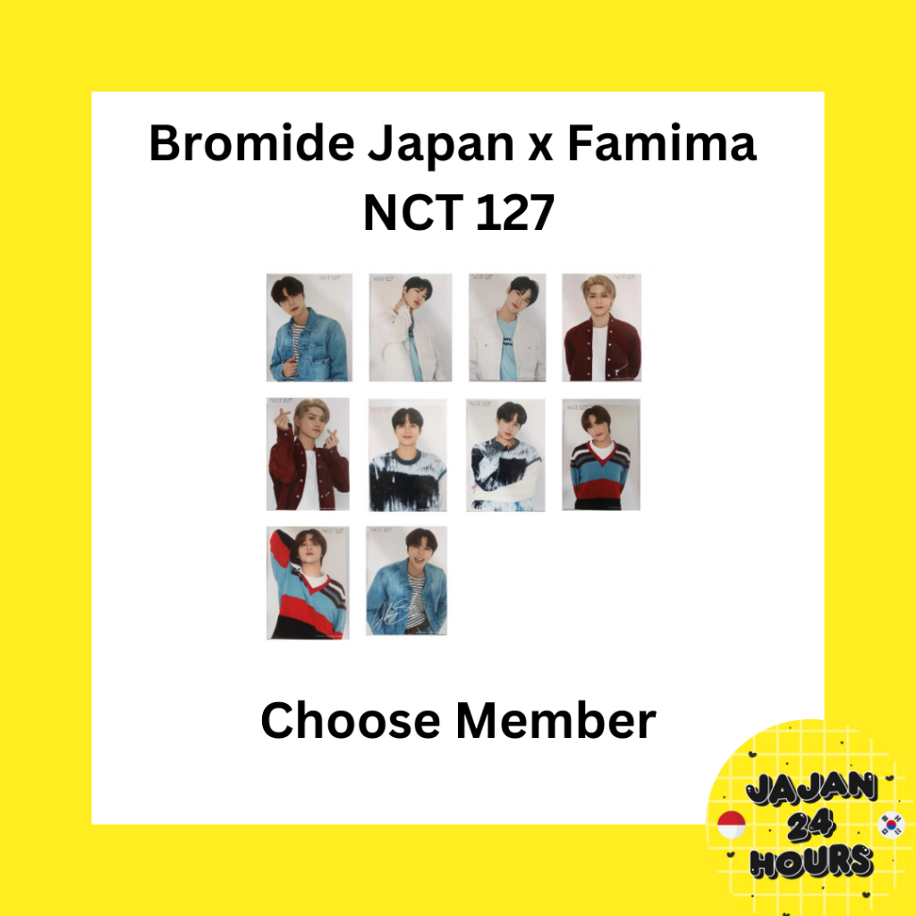 Jual Bromide Japan x Famima - NCT 127 (Original) | Shopee Indonesia