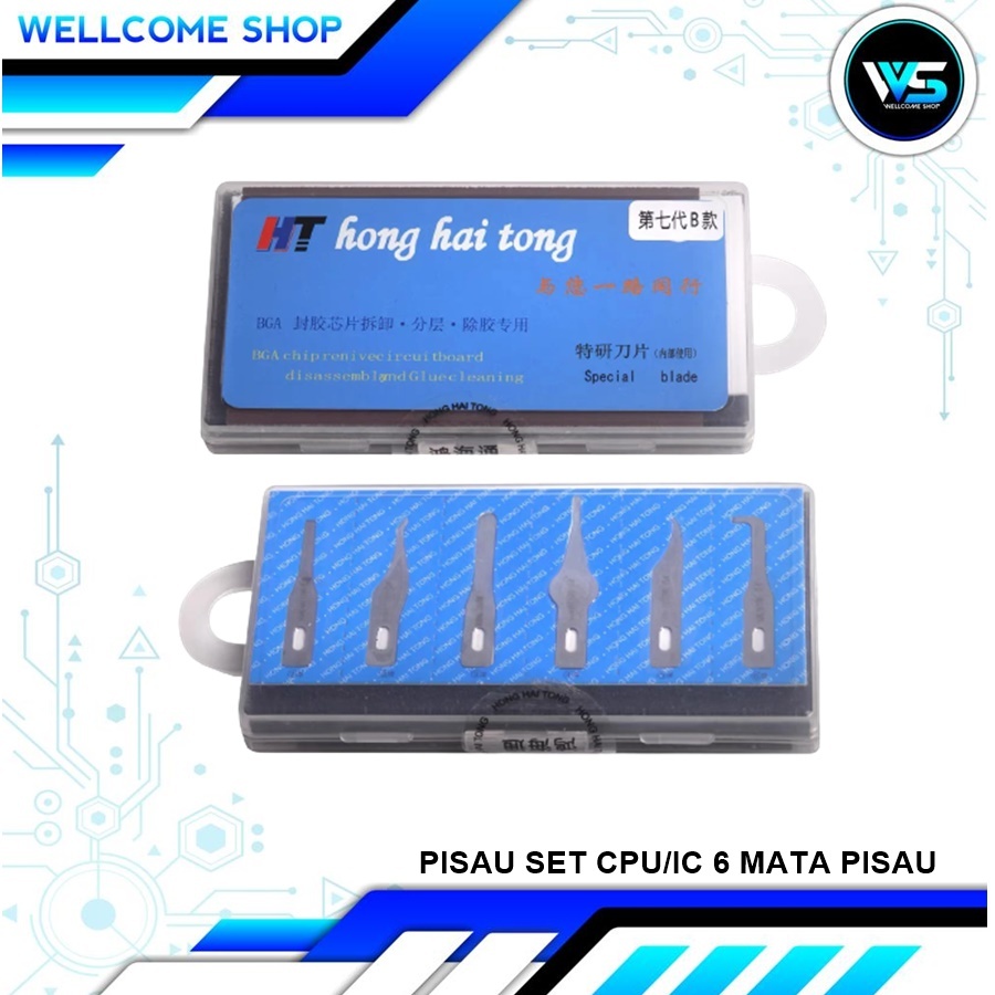 Jual Hong Haitong HHT G7 Set Mata Pisau Bedah Ic CPU Atau Mata Pisau ...