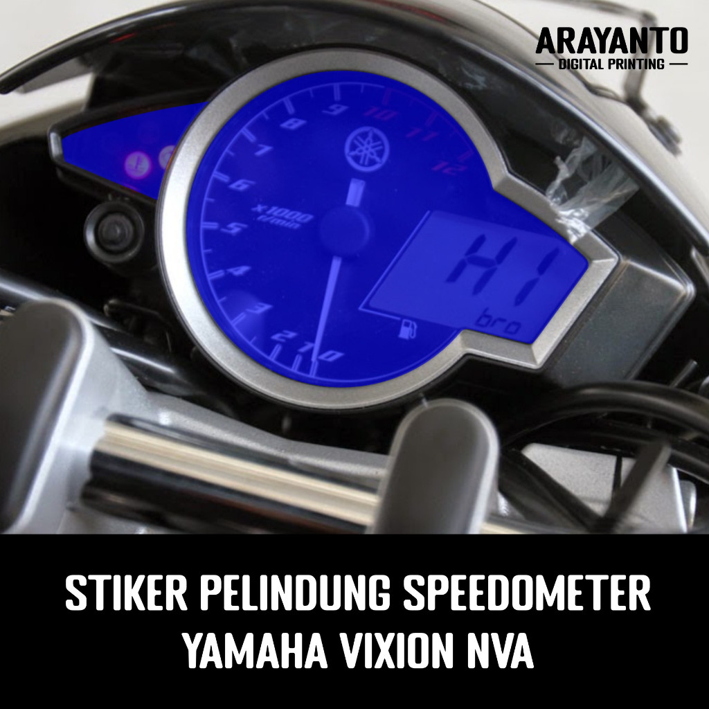 Jual Sticker Pelindung Speedometer Yamaha Vixion NVA Variasi Transparan ...