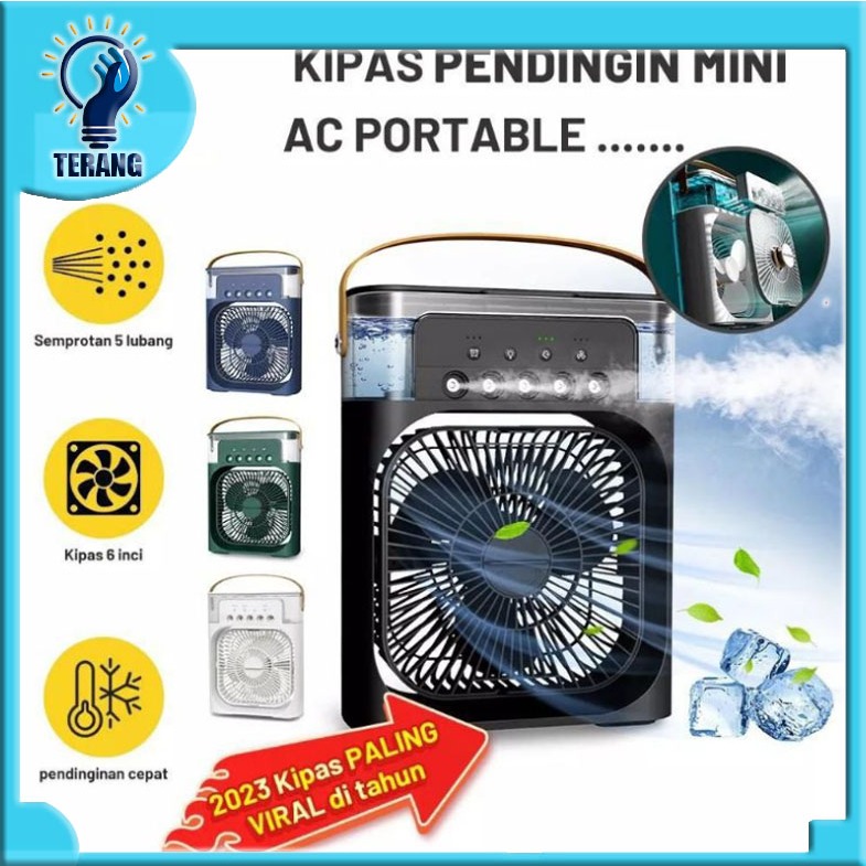 Jual KIPAS ANGIN PENDINGIN MINI AC \ AIR COOLER MOBIL DAN RUANGAN ...