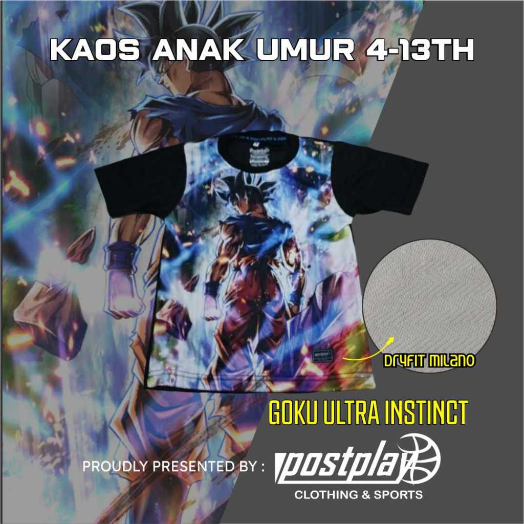 Jual Kaos Anak Dragon Ball Goku Ultra Instinct | Shopee Indonesia Jual Kaos Anak Dragon Ball Goku Ultra Instinct | Shopee Indonesia