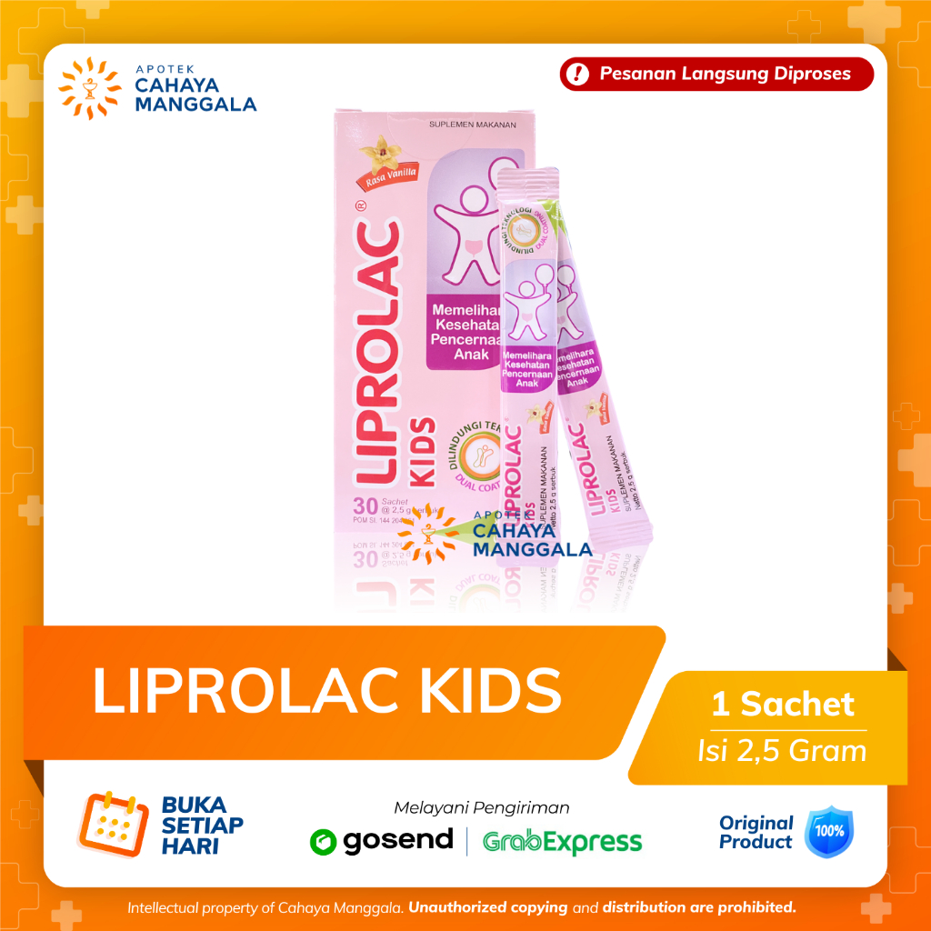 Jual LIPROLAC KIDS SACHET @ 2,5 GRAM | Shopee Indonesia