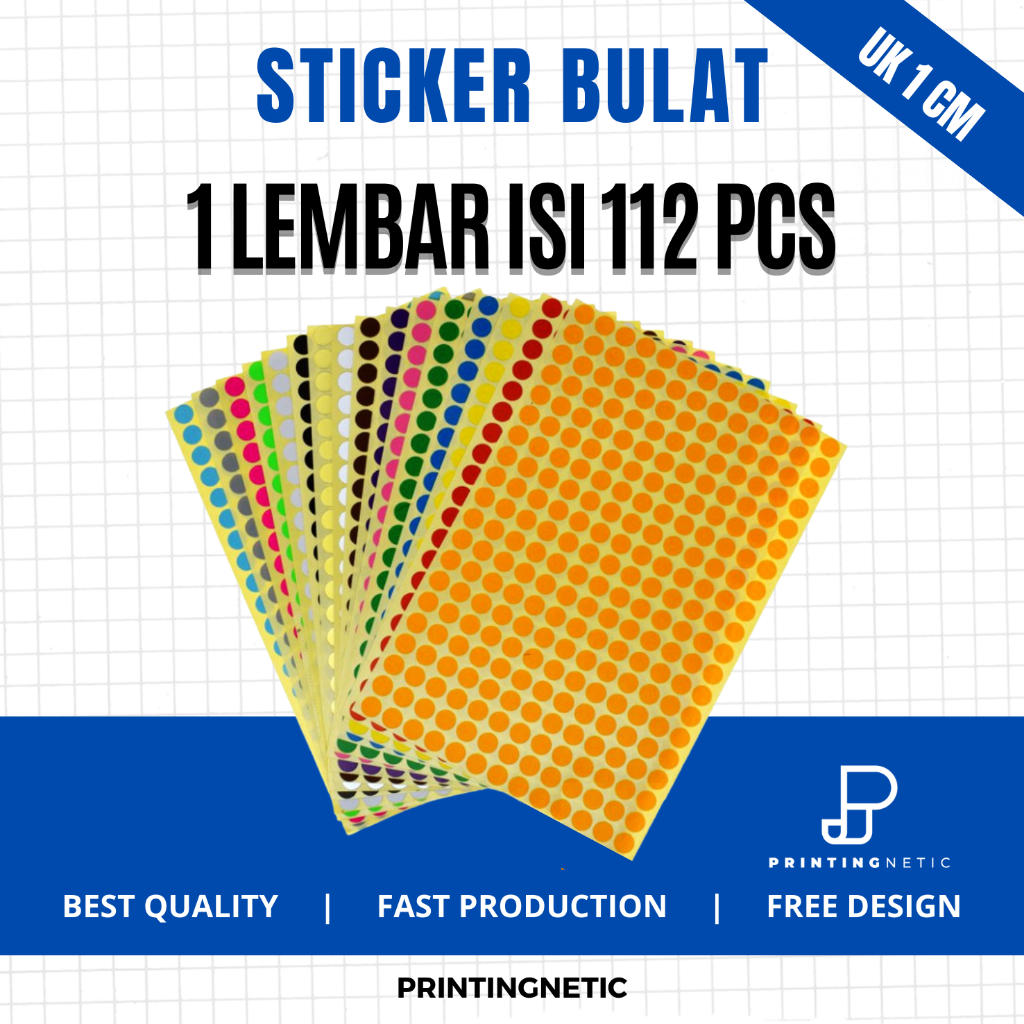Jual Sticker Bulat , Sticker Dot , Sticker Edukasi Anak Aktivitas ...