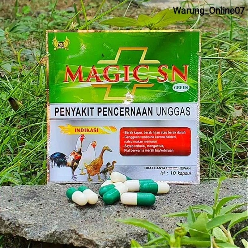 Jual MAGIC SN HIJAU MAGIC SN GREEN OBAT PENCERNAAN 1 SACHET | Shopee ...