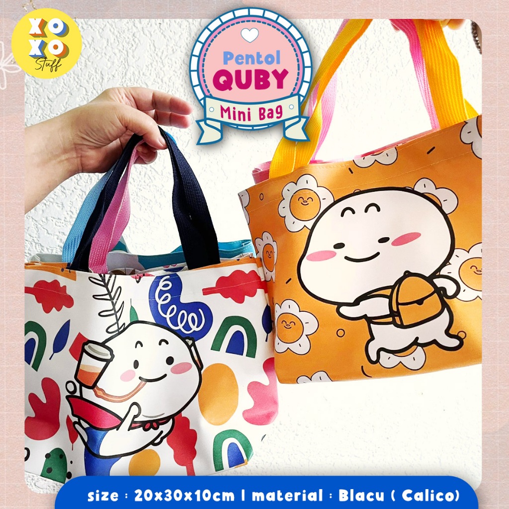 Jual Quby Pentol Mini Bag Full Printing (waterproof) | Shopee Indonesia