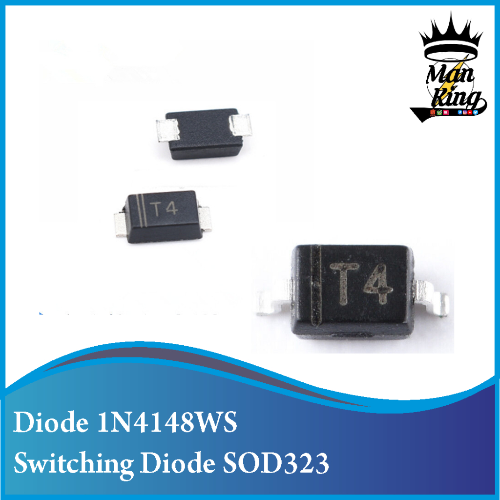 Jual Dioda 1N4148 SOD323 Switching Diode 1206 T4 | Shopee Indonesia